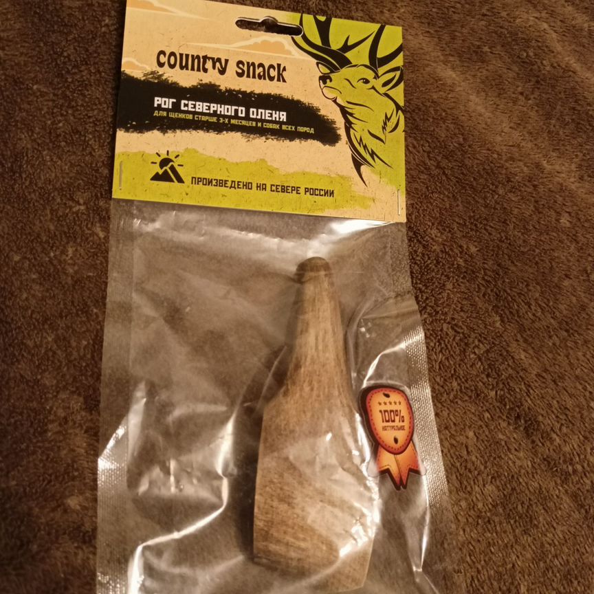 Рог северного оленя Country snack