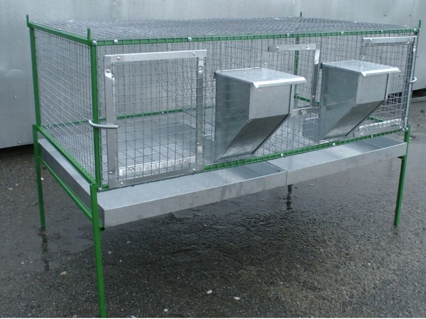 Клетка для кроликов откормочная агрохит