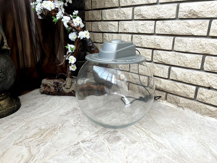 Аквариум круглый с подсветкой 20 л