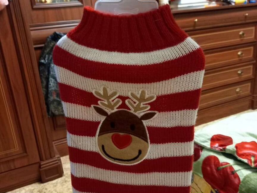 Свитер джемпер для собак новый новогодний