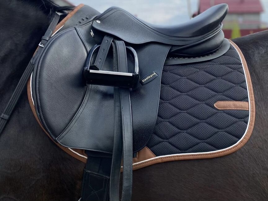 Конкурное седло,Италия, сменный ленчик