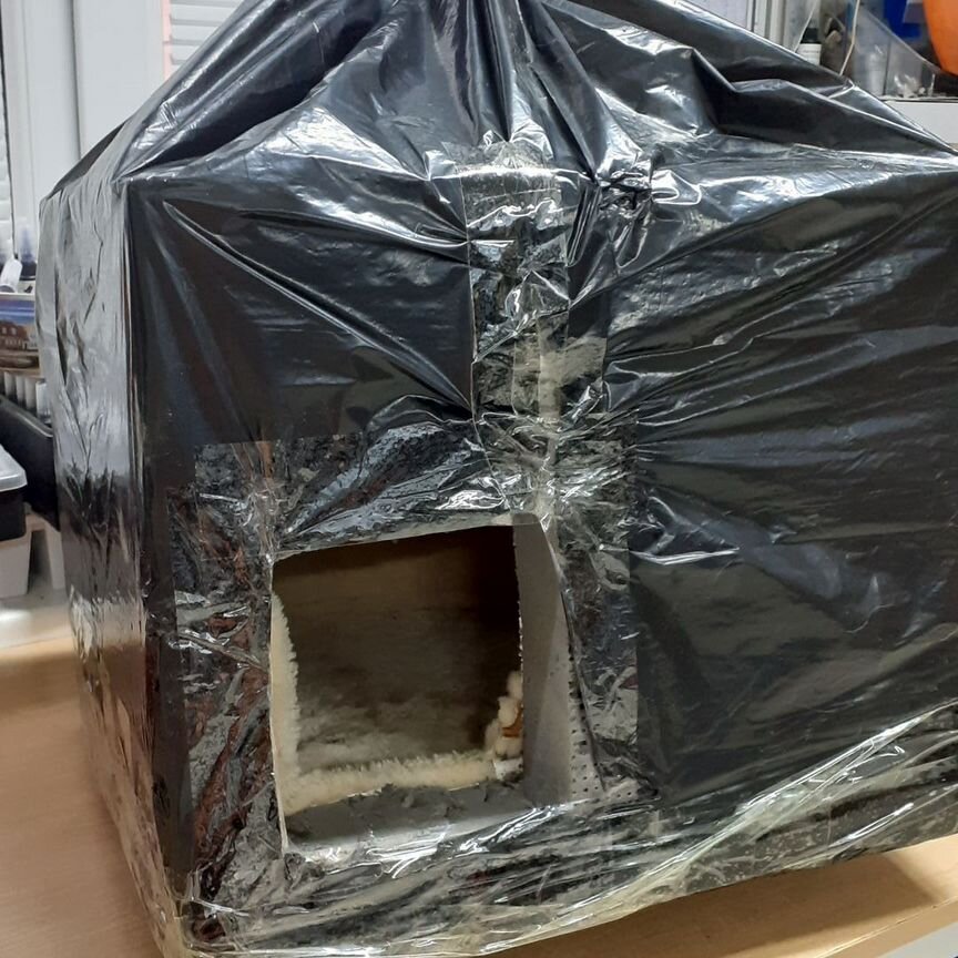 Будка для кота, собачки