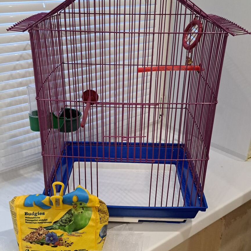 Клетка для волнистого попугая большая