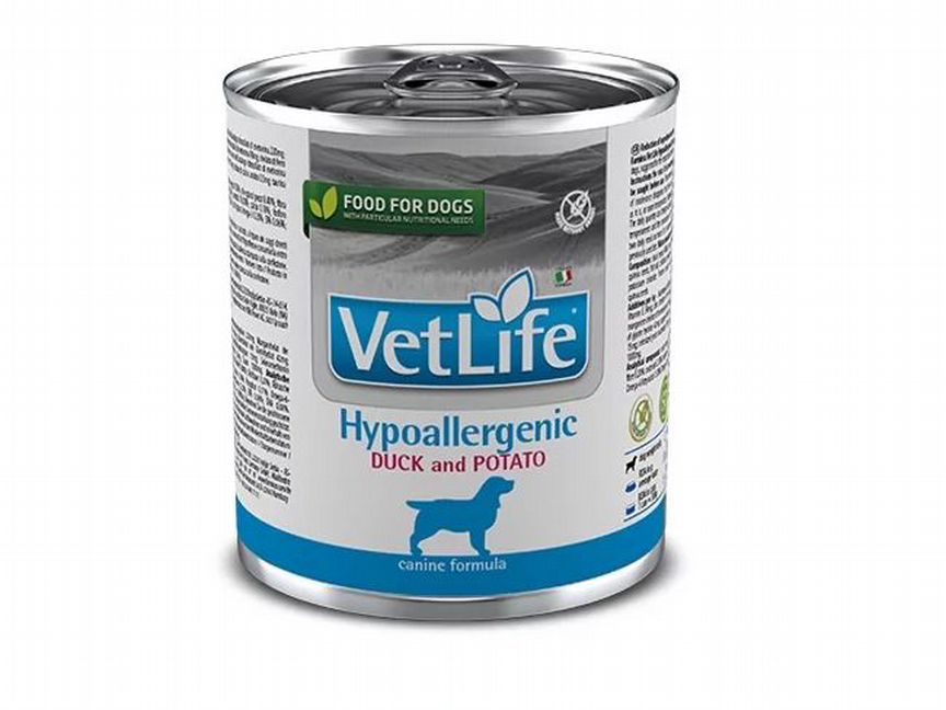 Farmina VL Dog Hypoallergenic Duck & Potato, 300гр