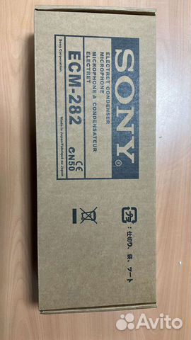 Sony ECM-282 NEW Новый микрофон купить в Москве | Электроника | Авито