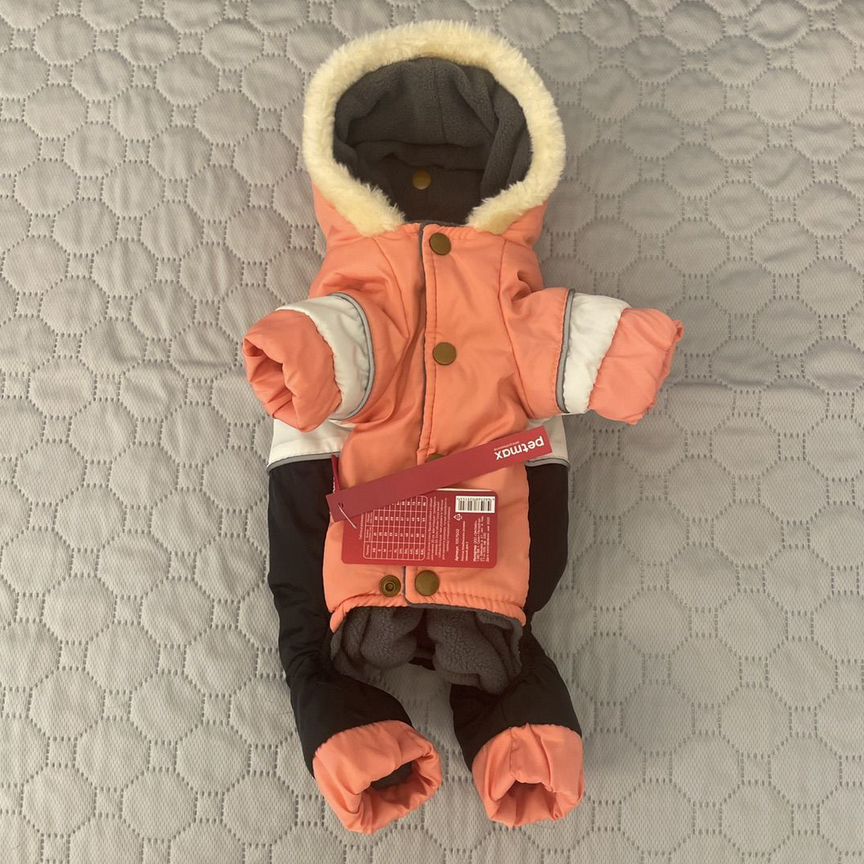 Зимний комбинезон для собачки(девочки)