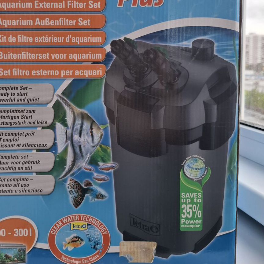 Фильтр для аквариума tetra EX800 Plus
