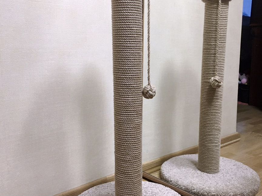 Когтеточка столбик для кошки