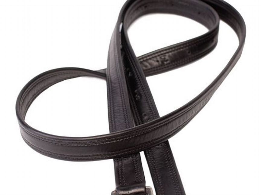 Путлища из мягкой кожи (чёрные)