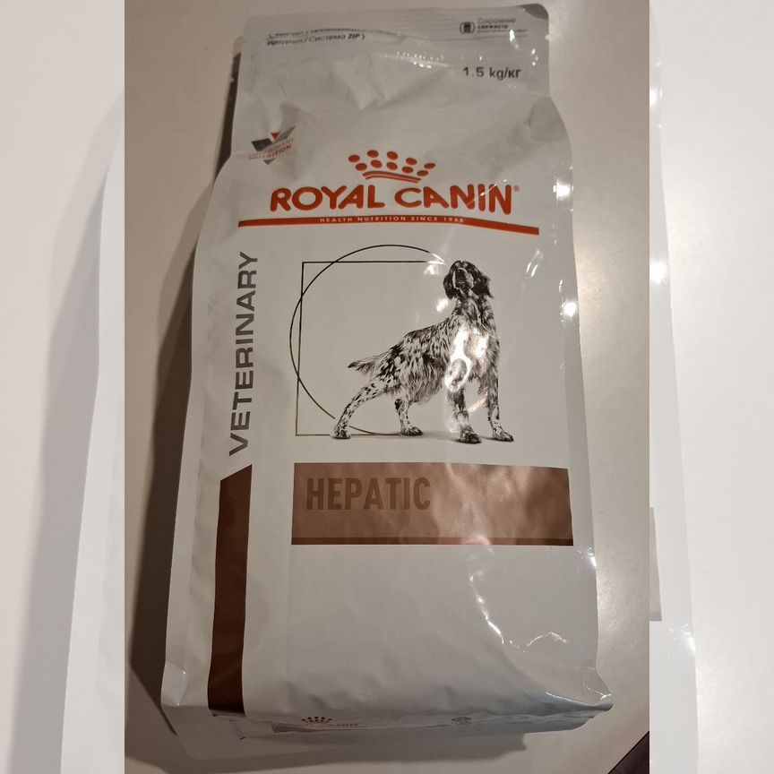 Корм для собак royal canin hepatic 1.5 кг