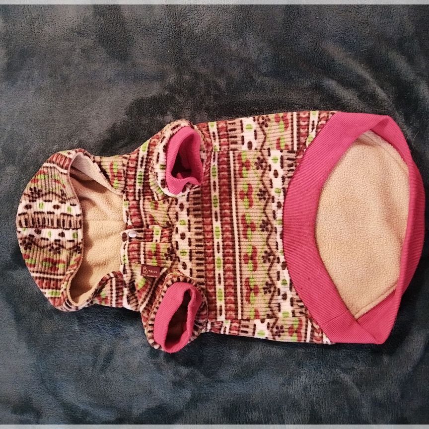 Флисовая кофта для собаки