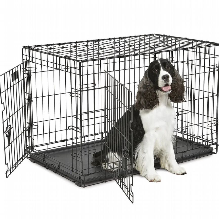Клетка MidWest Contour для собак 93х59х62h см, 2 д