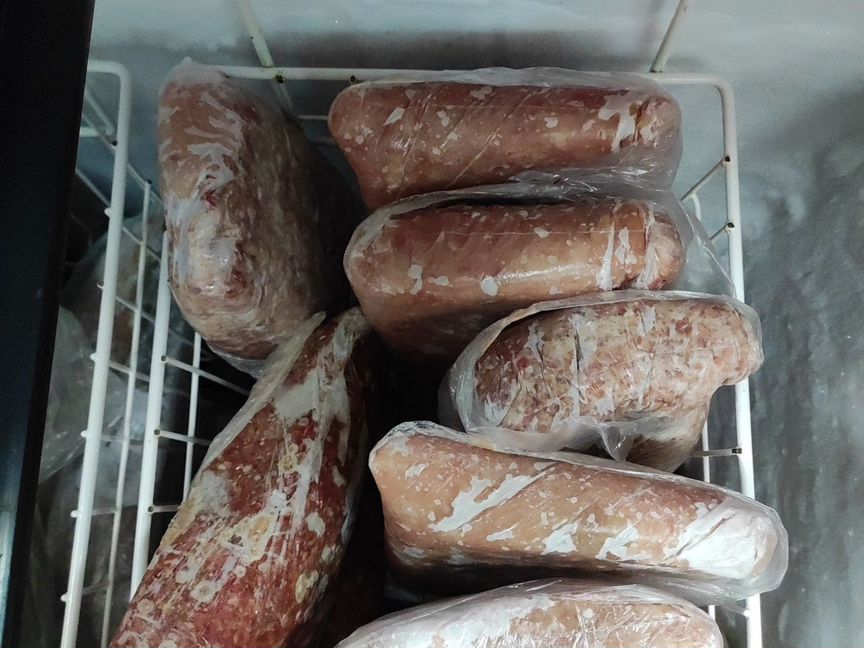Фарш свино куриный для животных