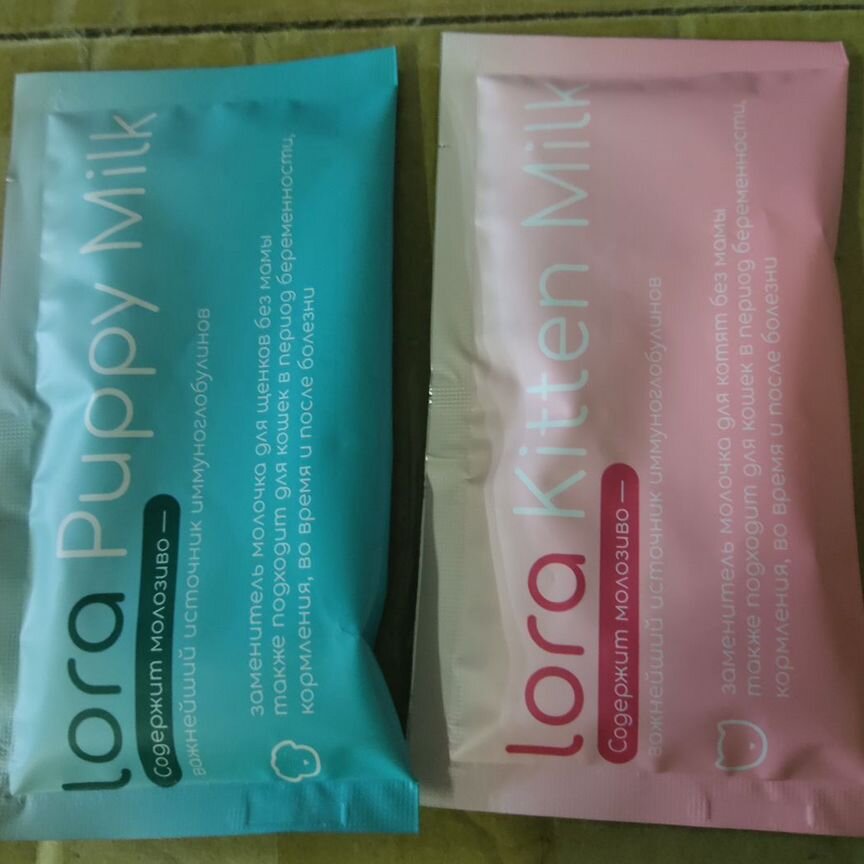 Заменитель молока для кошек и собак