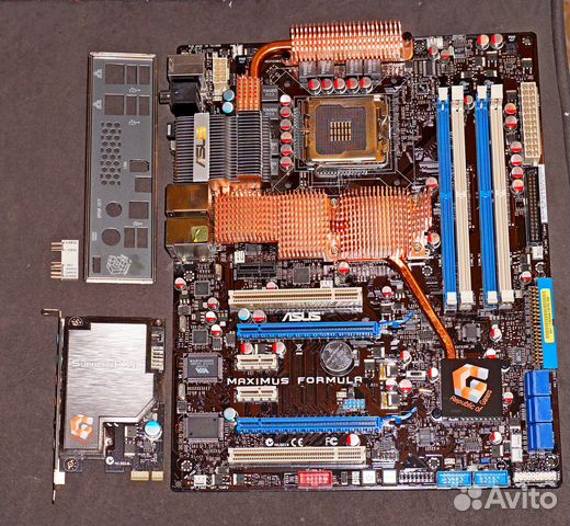 Топовая плата на 775 asus ROG Maximus Formula купить в Санкт-Петербурге ...