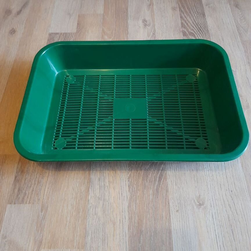 Лоток для кошек новый 36*26*6,5 тяжелый