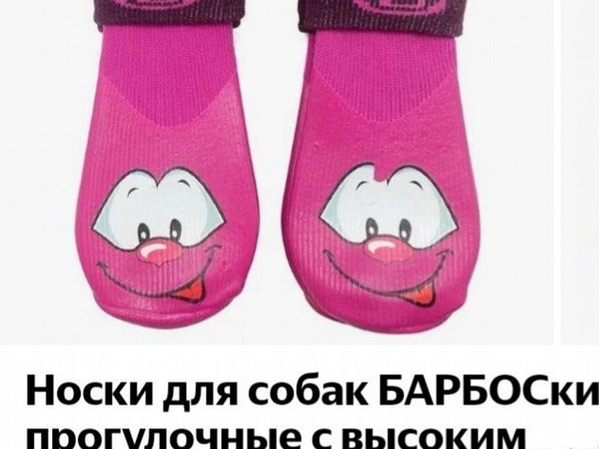 Носочки для прогулки собак