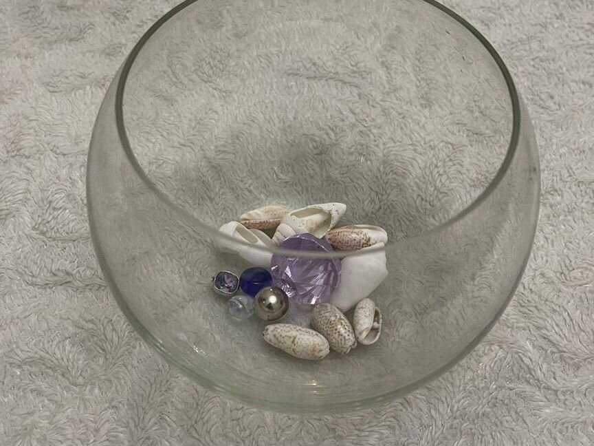 Ваза шар аквариум