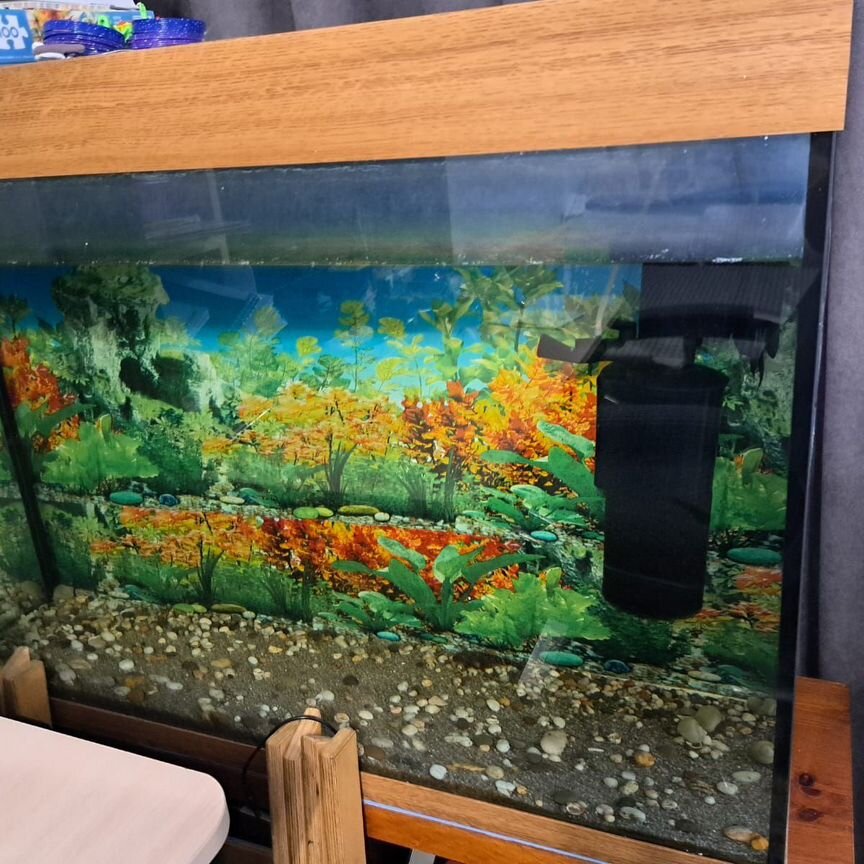 Аквариум с тумбой 160л