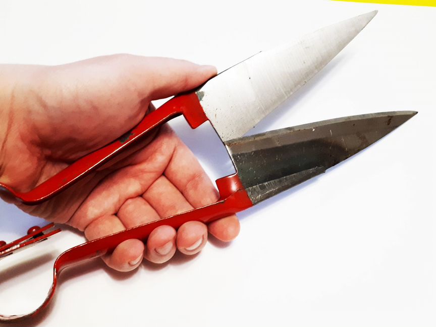 Ножницы для стрижки овец шерсти