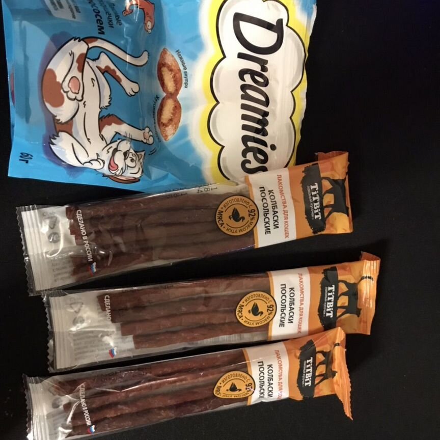 Лакомства для кошек