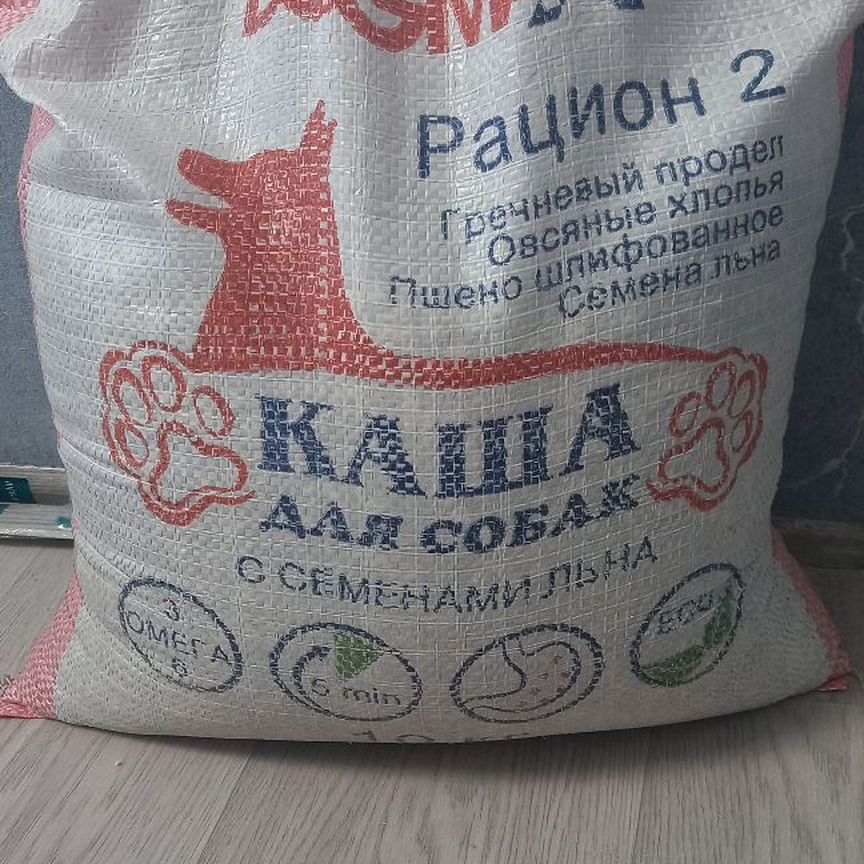 Каша для собак