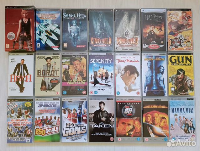 Лицензия PSP UMD/ PS1 /PS2 купить в Екатеринбурге | Электроника | Авито