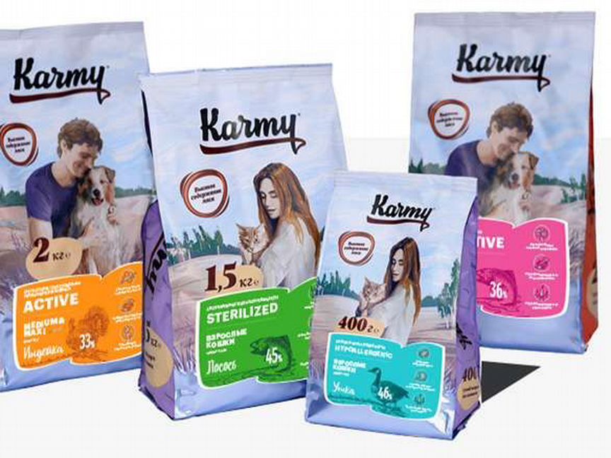 Корм Карми (karmy) для кошек
