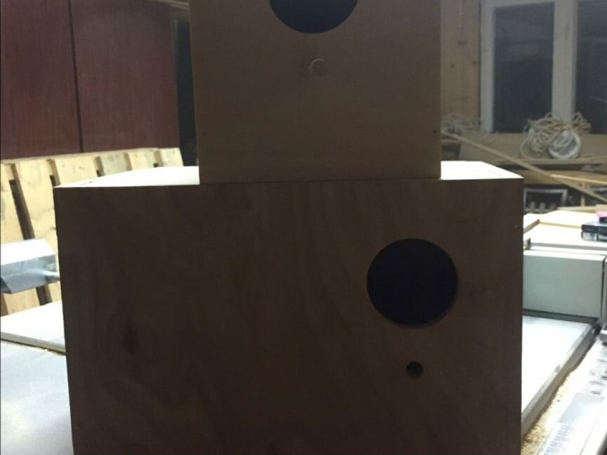 Гнездовой домик для попугая