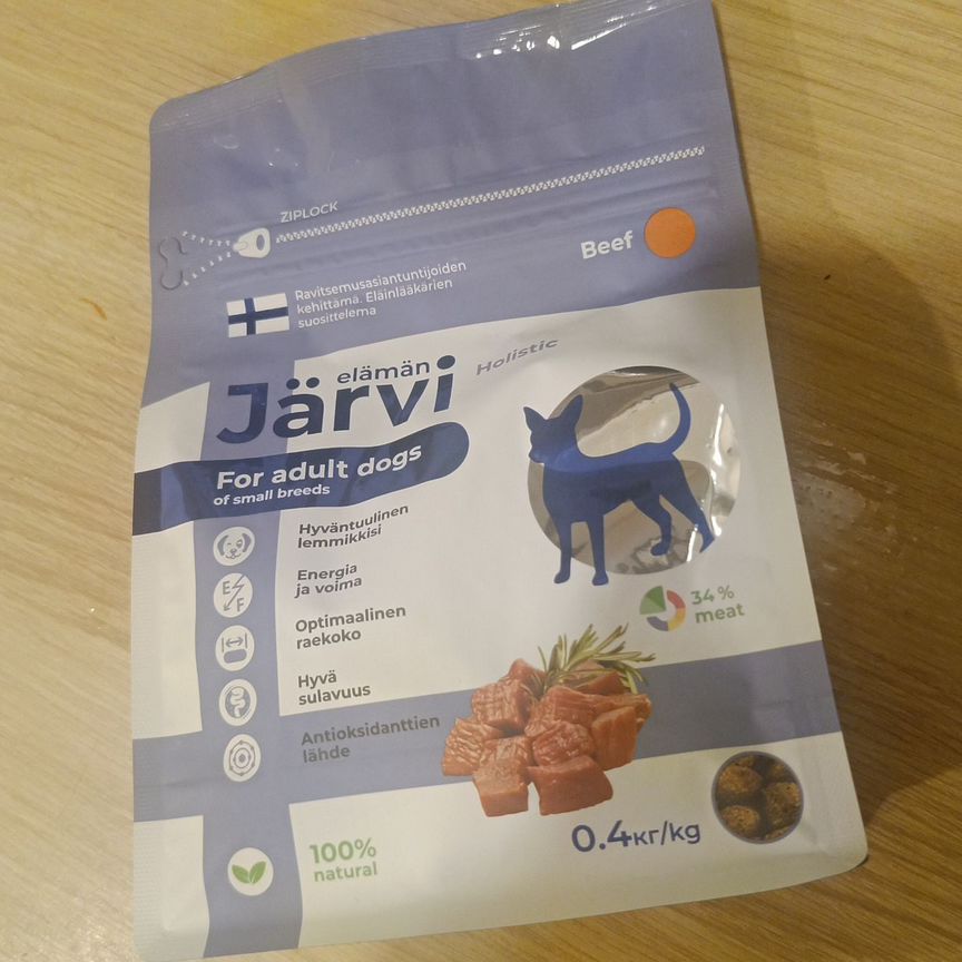 Корм для собак jarvi