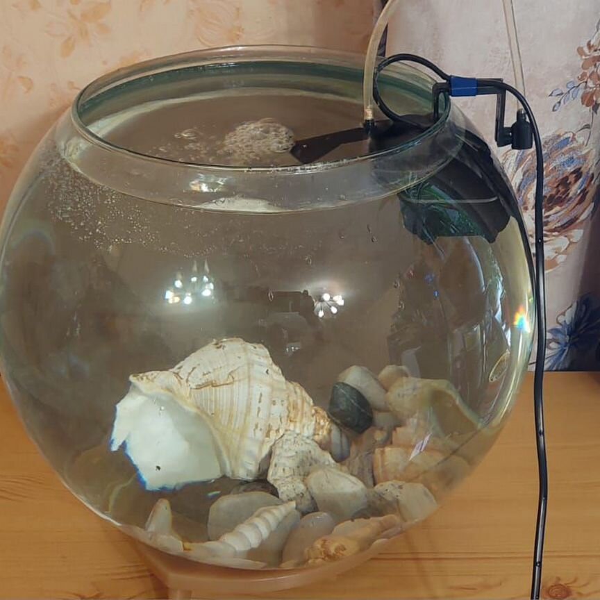 Аквариум круглый 17 литров