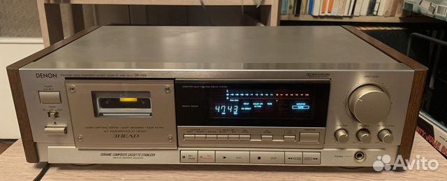 Дека кассетная denon DR 70G купить в Москве | Электроника | Авито