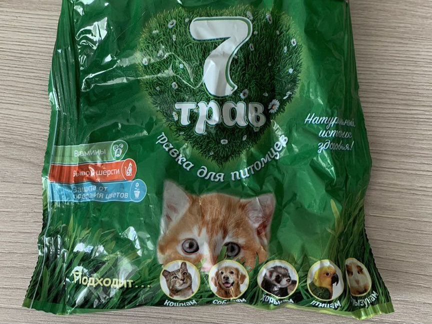 Травка для питомцев
