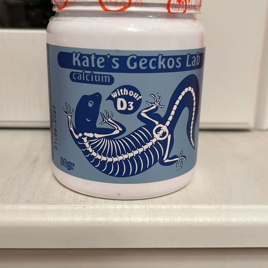 Kate's geckos lab кальций и добавки