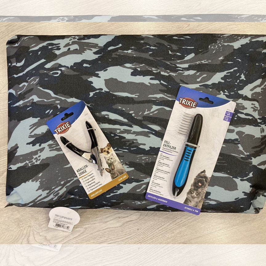 Новые лежак, кусачки и колтунорез trixie