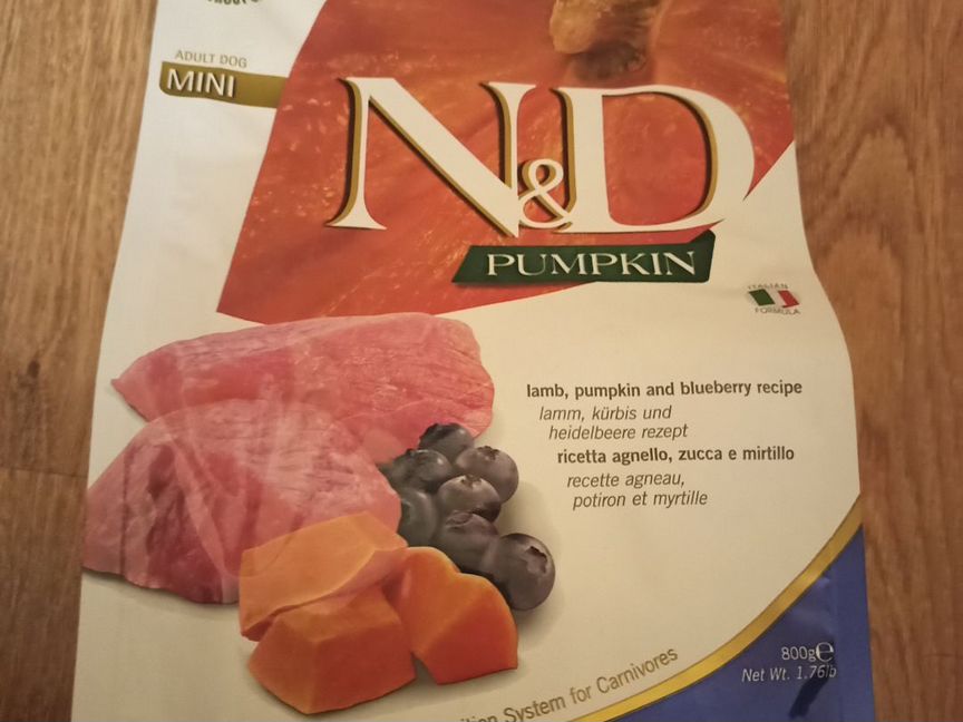 Корм для собак farmina ND с ягненком