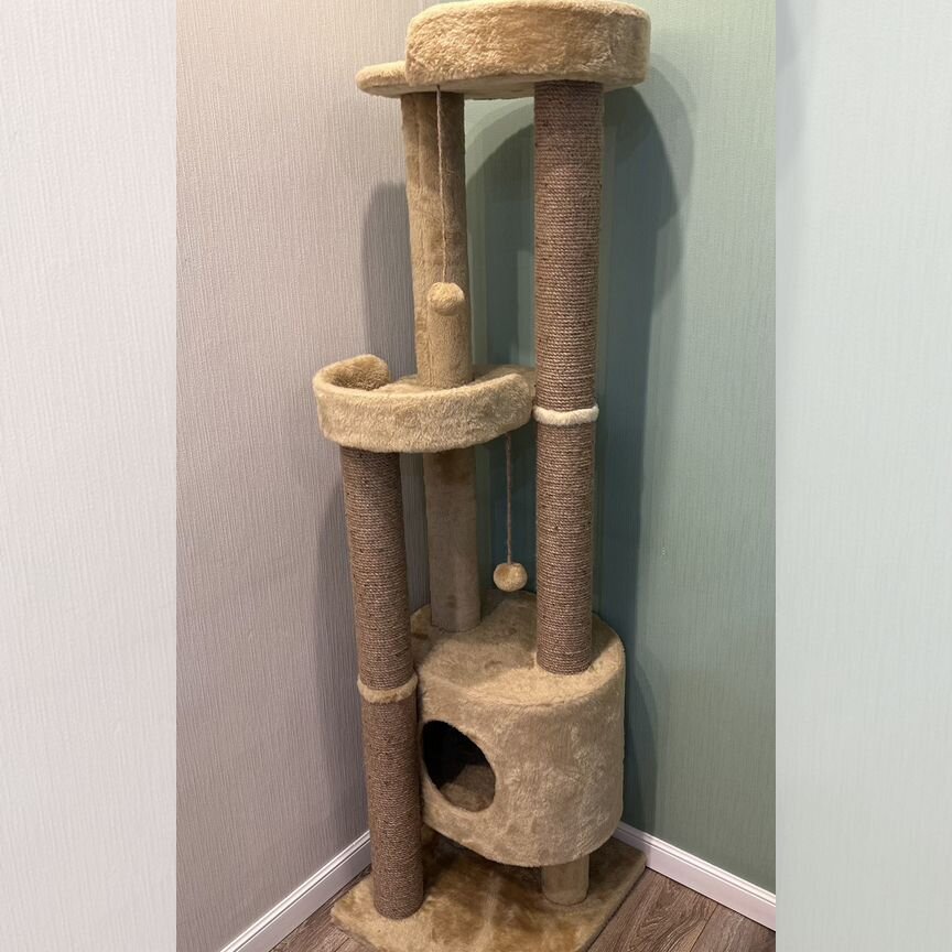 Домик когтеточка (лазалка)