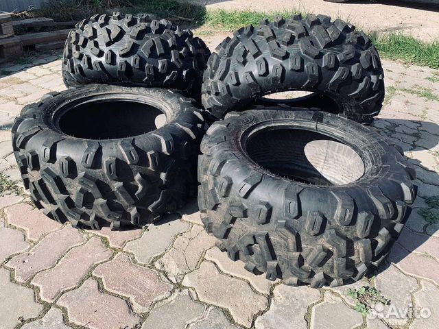 Шины Stag 27/14 для квадроциклов небольшой износ купить в Москве | Авито