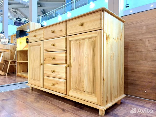 Деревянный большой комод из массива сосны купить в Москве | Товары для ...