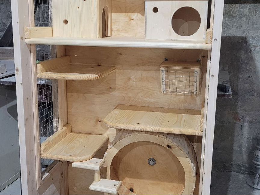 Витрина для шиншилл дегу,белок,крыс,хомяков и др