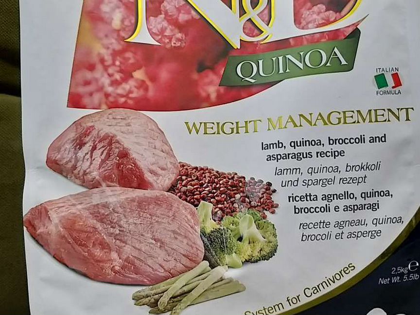 Корм для собак.N&D quinoa.оригинал