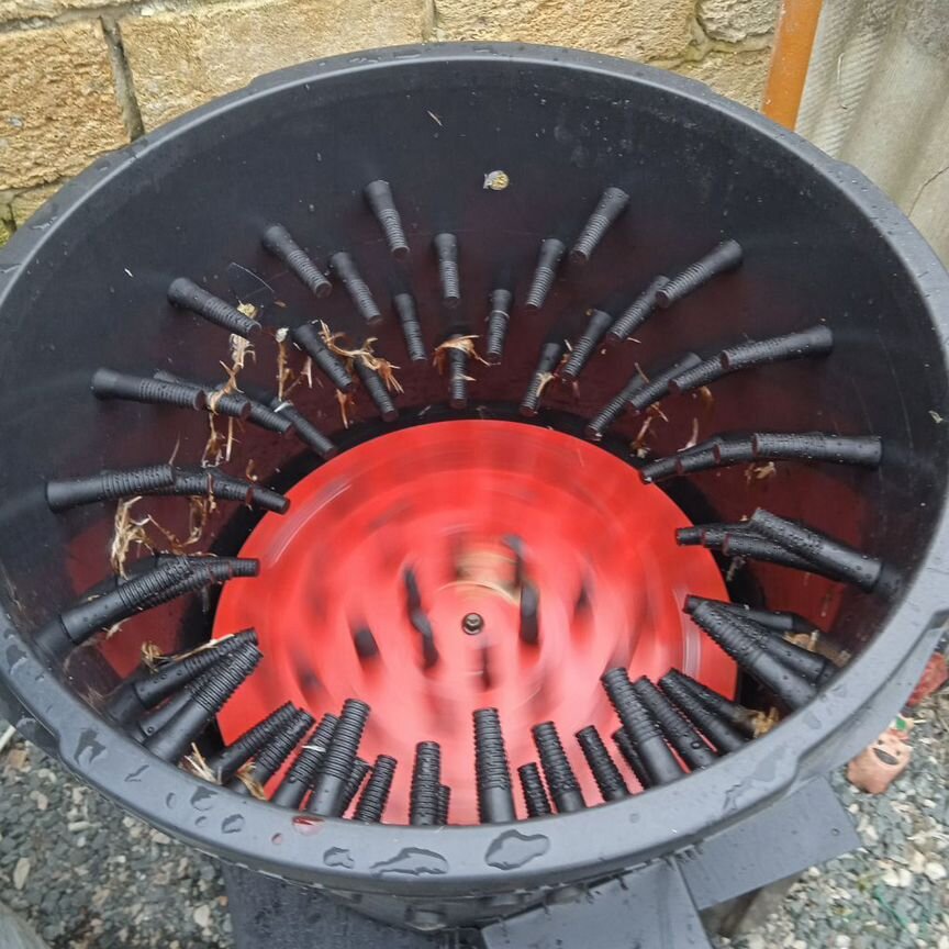 Перосъемная машина для бройлеров