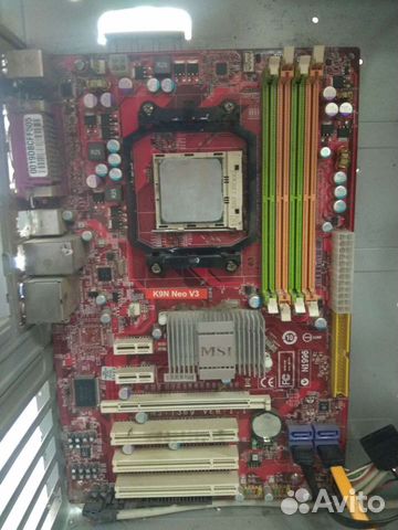 Материнская плата K9N Neo V3 купить в Пензе | Электроника | Авито