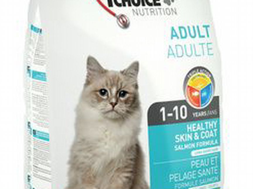 Корм для кошек 1st choice 350 гр, с лососем