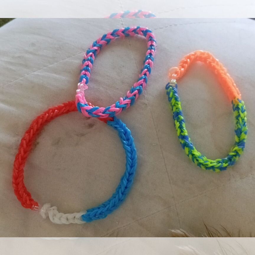 Бусы для собак из резинок на заказ