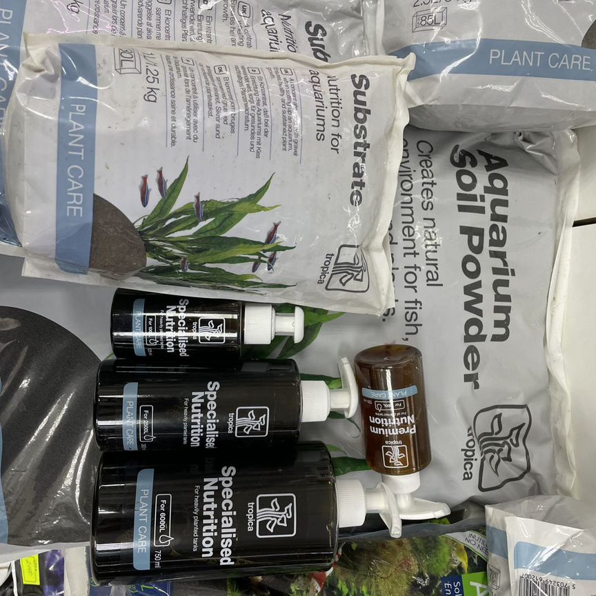 Tropica удобрение, грунт, подложка