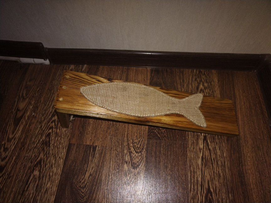 Когтеточка для кошек дерево