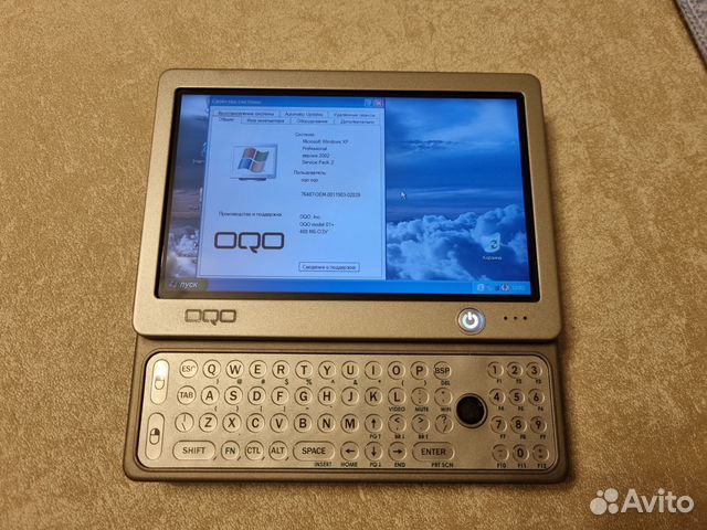 Раритетный субноутбук OQO model 01+ umpc купить в Москве | Электроника ...