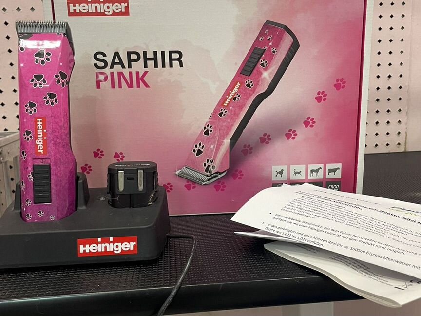 Машинка Heiniger Saphir Pink
