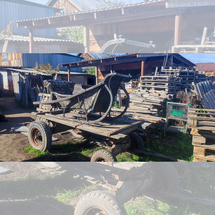 Телега, сани конная